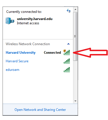 The "Harvard Guest" network has been retired